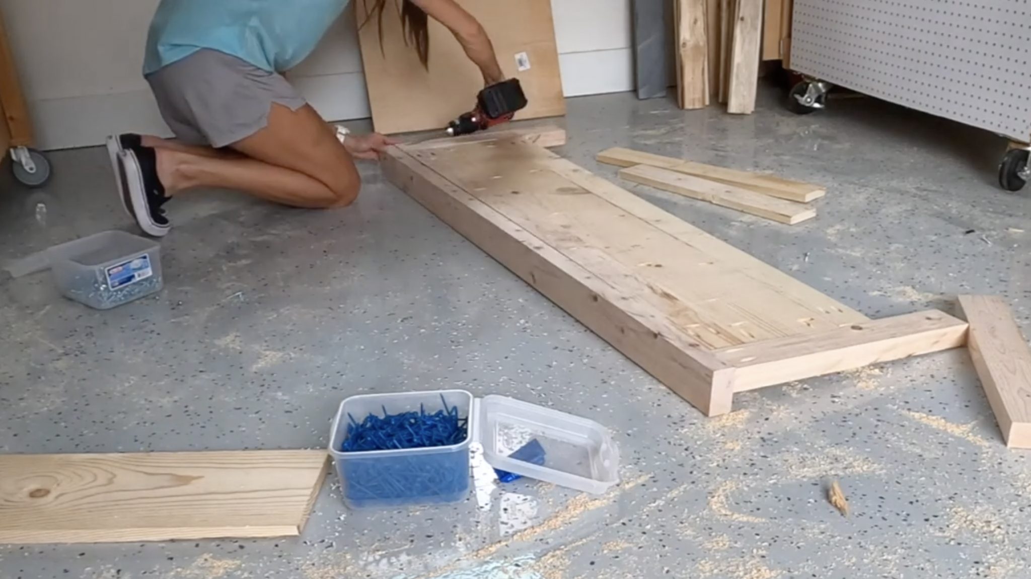 DIY Fancy Full Bed - Shanty 2 Chic