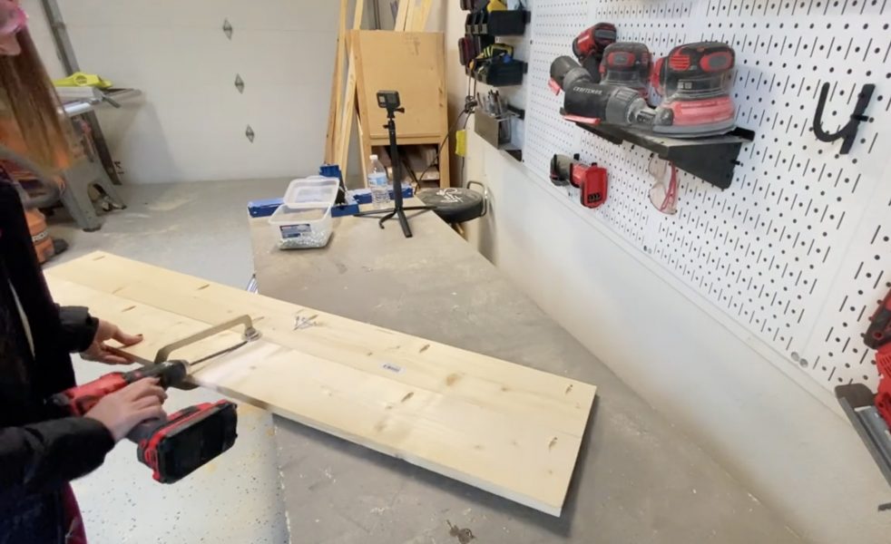 DIY Modern Full Sized Bed - Shanty 2 Chic