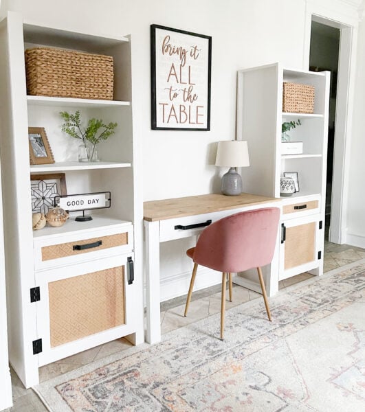 DIY Home Office Desk System - Shanty 2 Chic