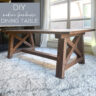 DIY X-Base Dining Table (Free Plans) - Shanty 2 Chic