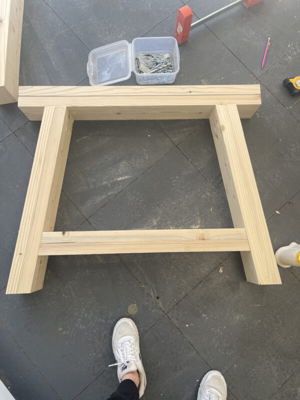 DIY X Base Dining Table - Shanty 2 Chic