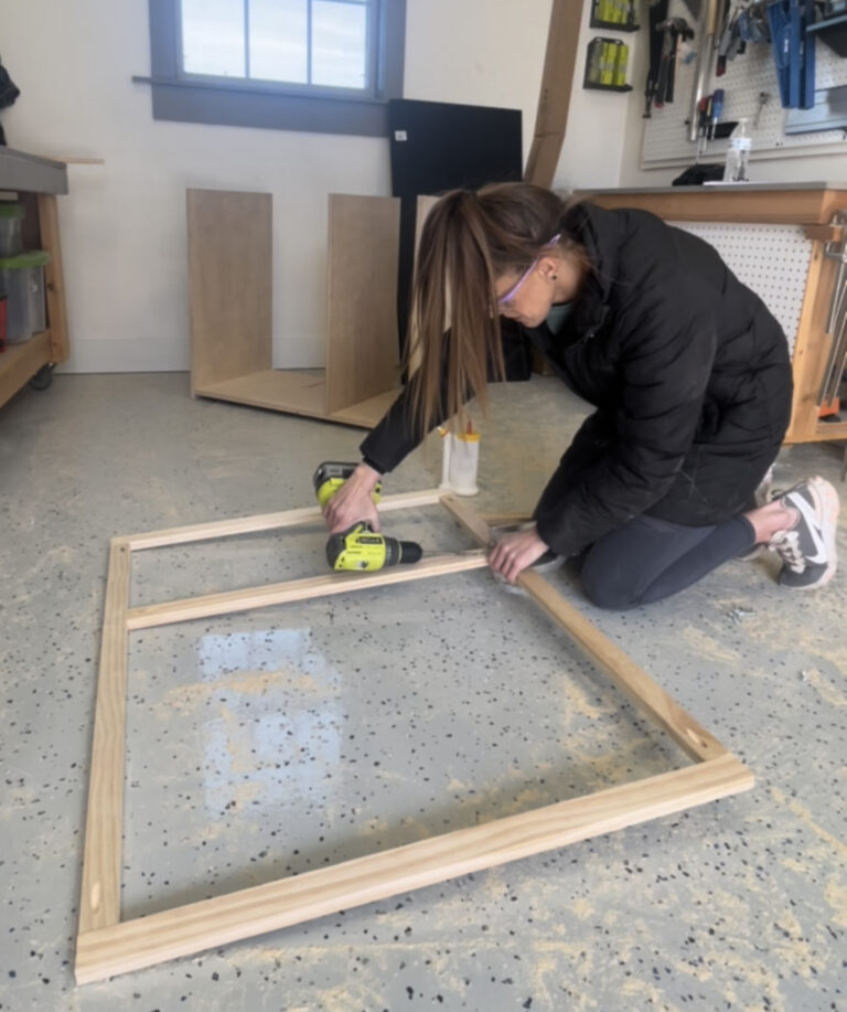 DIY Craft Cabinet - Shanty 2 Chic