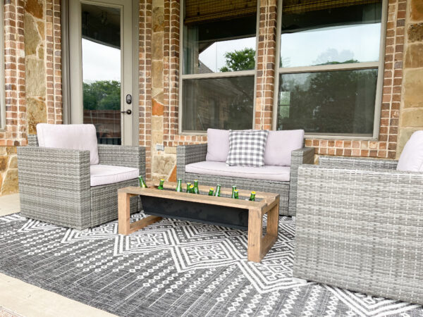 DIY Cooler Coffee Table - Shanty 2 Chic