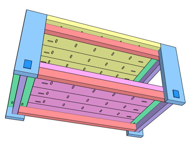 DIY Coffee Table With Seven Boards - Shanty 2 Chic