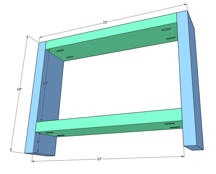 DIY Coffee Table With Seven Boards - Shanty 2 Chic