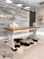 25+ Free DIY Dining Table Plans (Farmhouse, Modern, Round & More ...