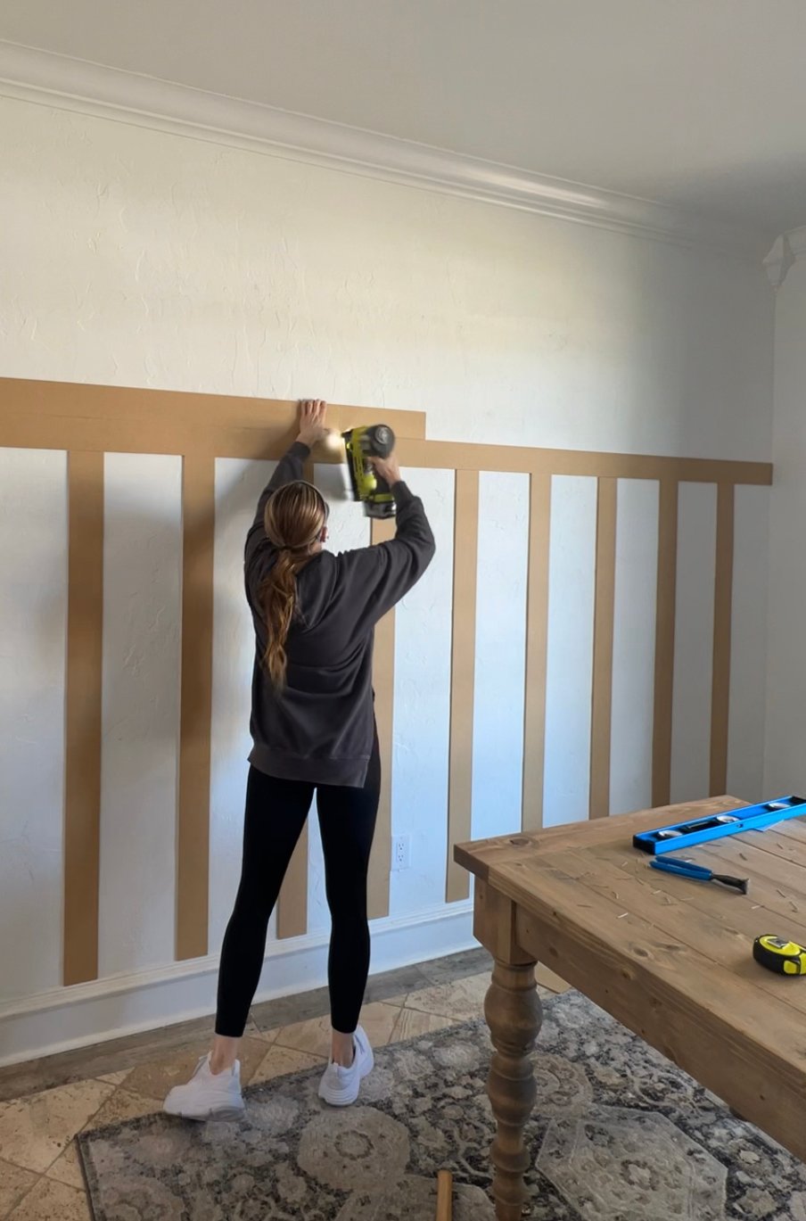 DIY Board and Batten Wall - Shanty 2 Chic