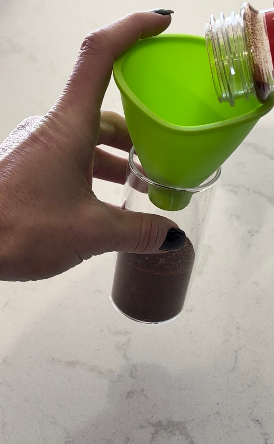 How to Build a DIY Countertop Spice Rack - Shanty 2 Chic