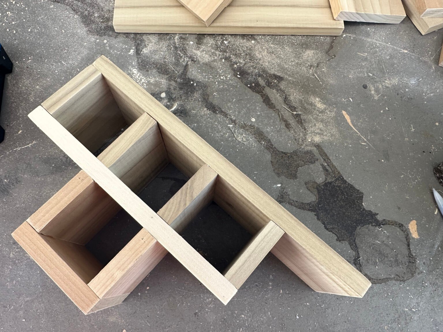 How to Build a DIY Countertop Spice Rack - Shanty 2 Chic