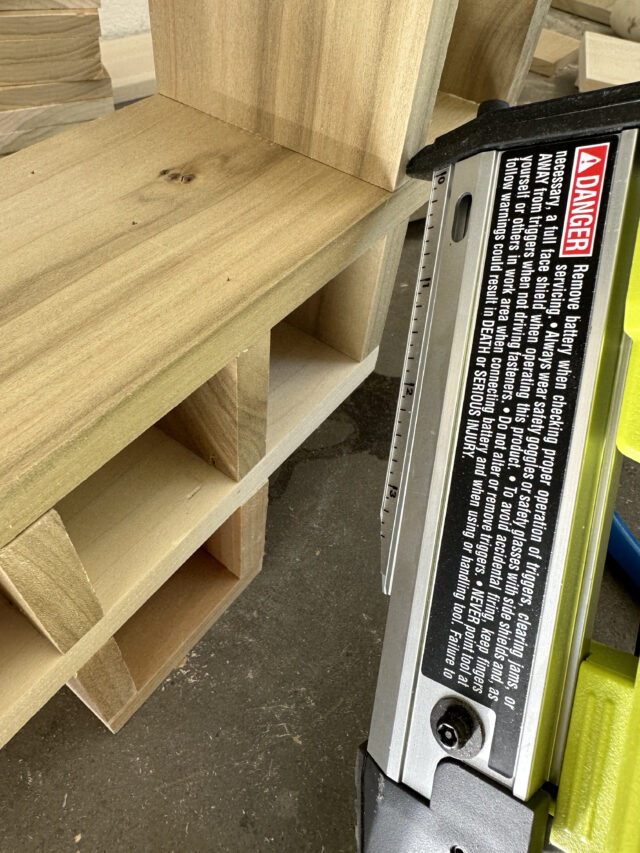 How to Build a DIY Countertop Spice Rack - Shanty 2 Chic