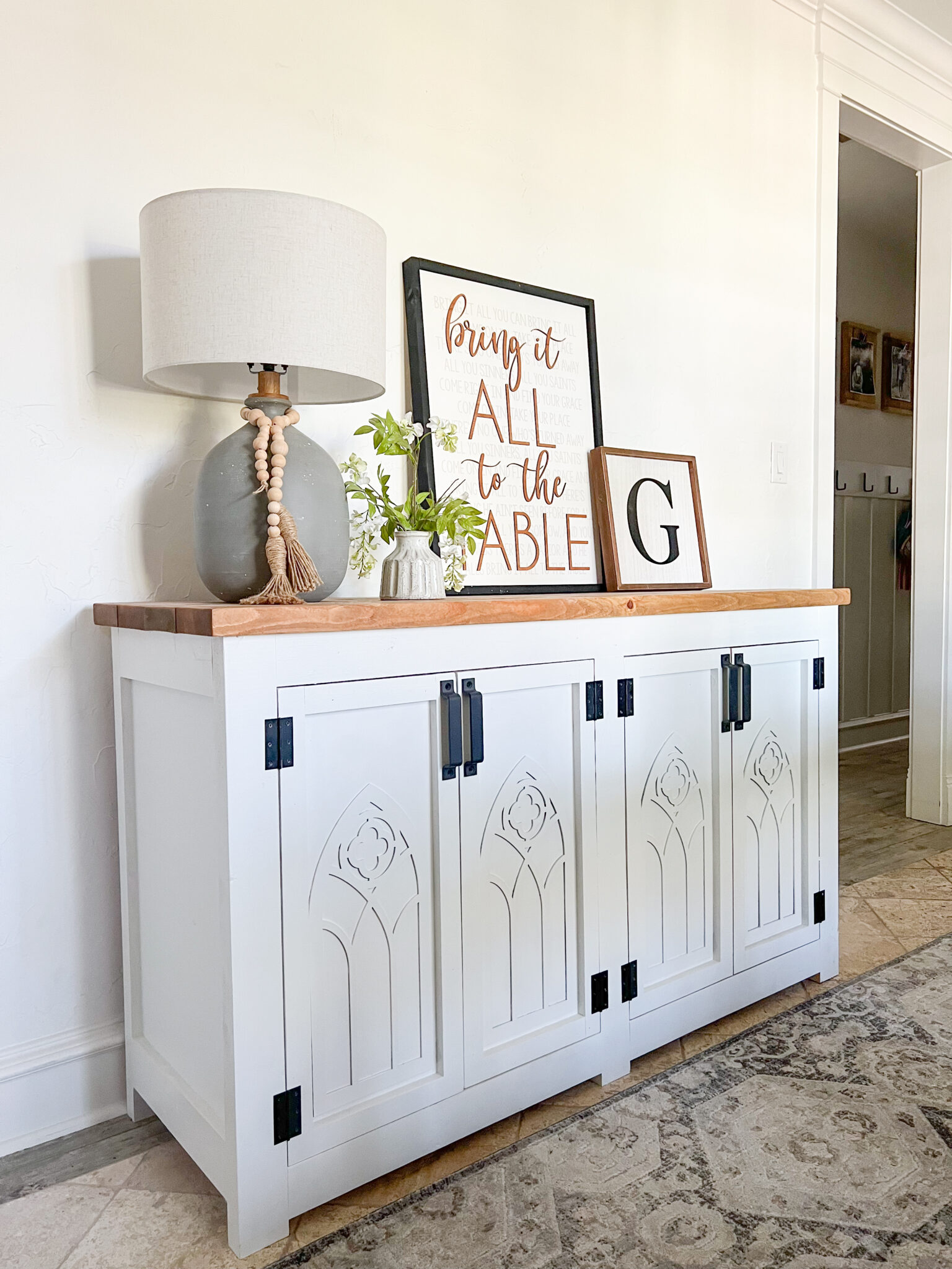 How To Build A Diy Buffet Table: Step By Step Guide - Shanty 2 Chic