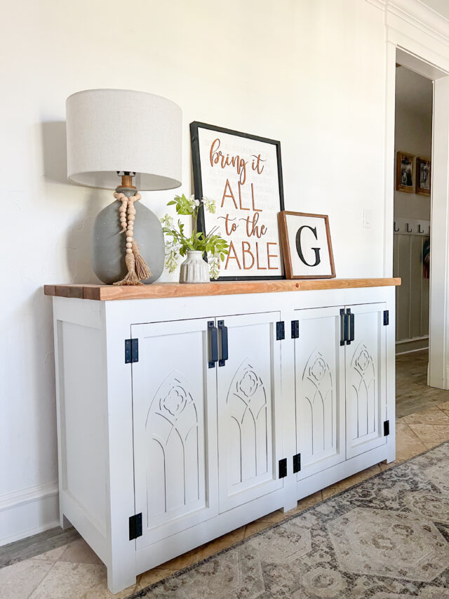 How To Build A Diy Buffet Table: Step By Step Guide - Shanty 2 Chic