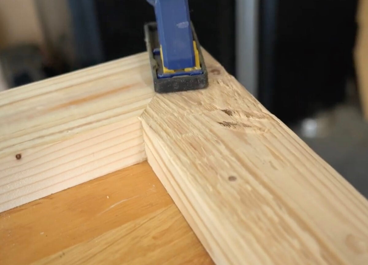 DIY Modern Waterfall Console Table - Shanty 2 Chic
