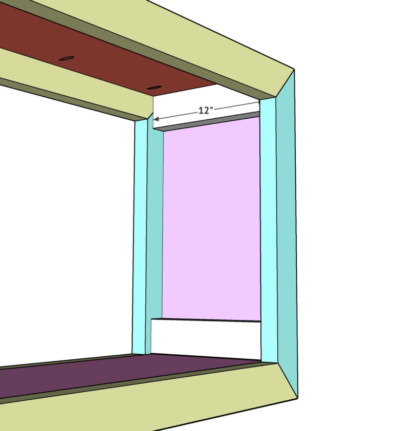DIY Modern Waterfall Console Table - Shanty 2 Chic