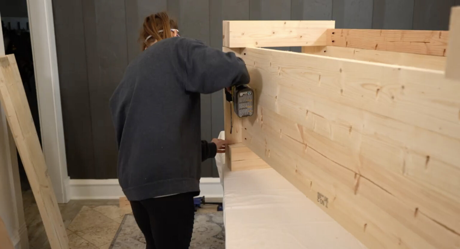 DIY Modern Wood Coffee Table - Shanty 2 Chic