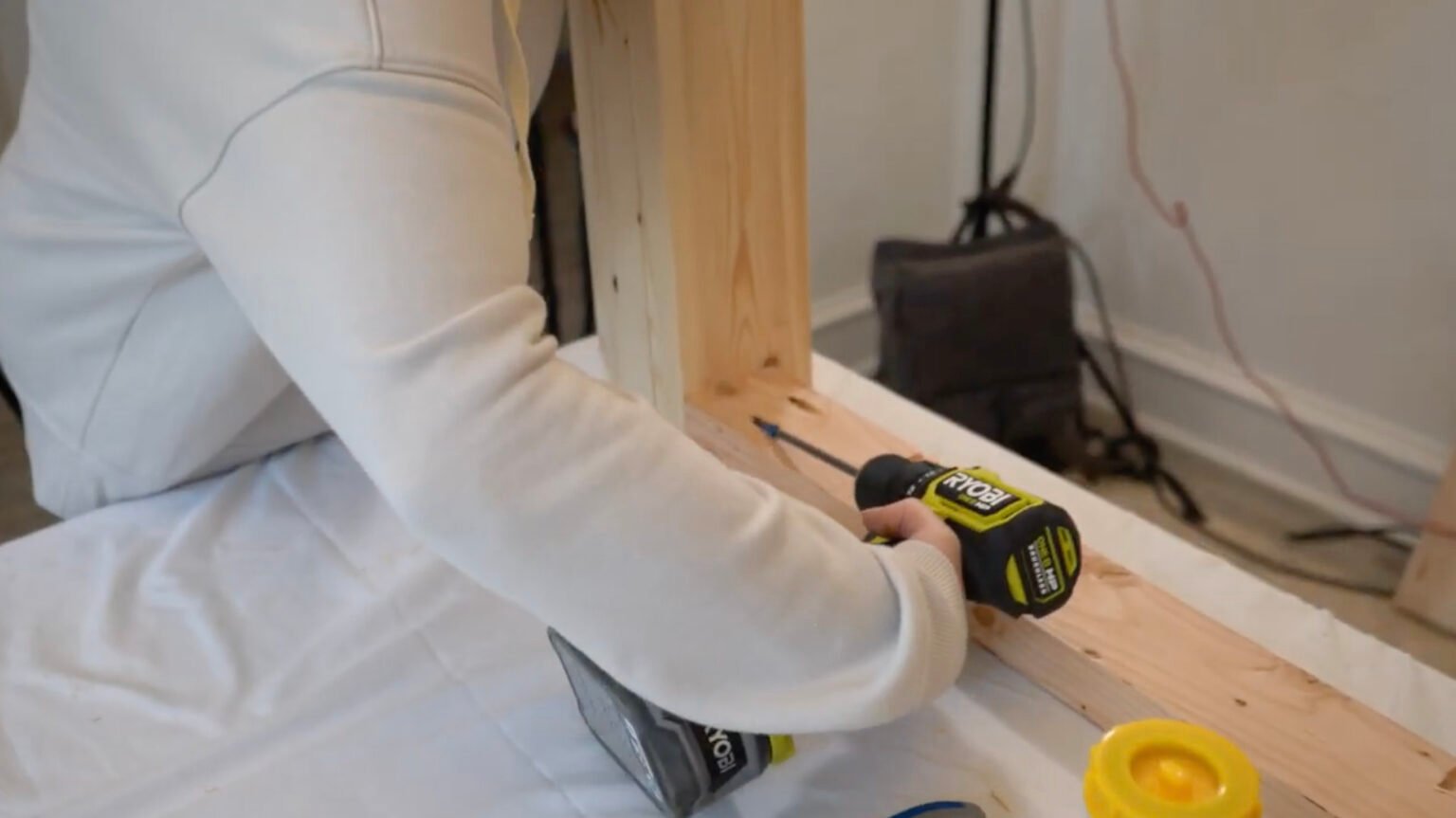 DIY Modern Wood Coffee Table - Shanty 2 Chic