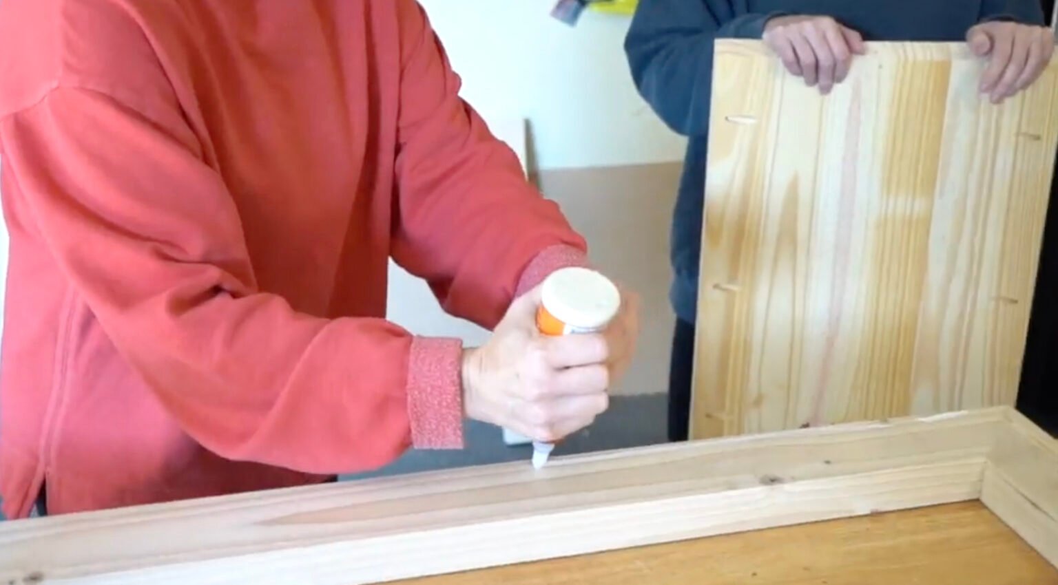 DIY Waterfall Writing Desk - Shanty 2 Chic