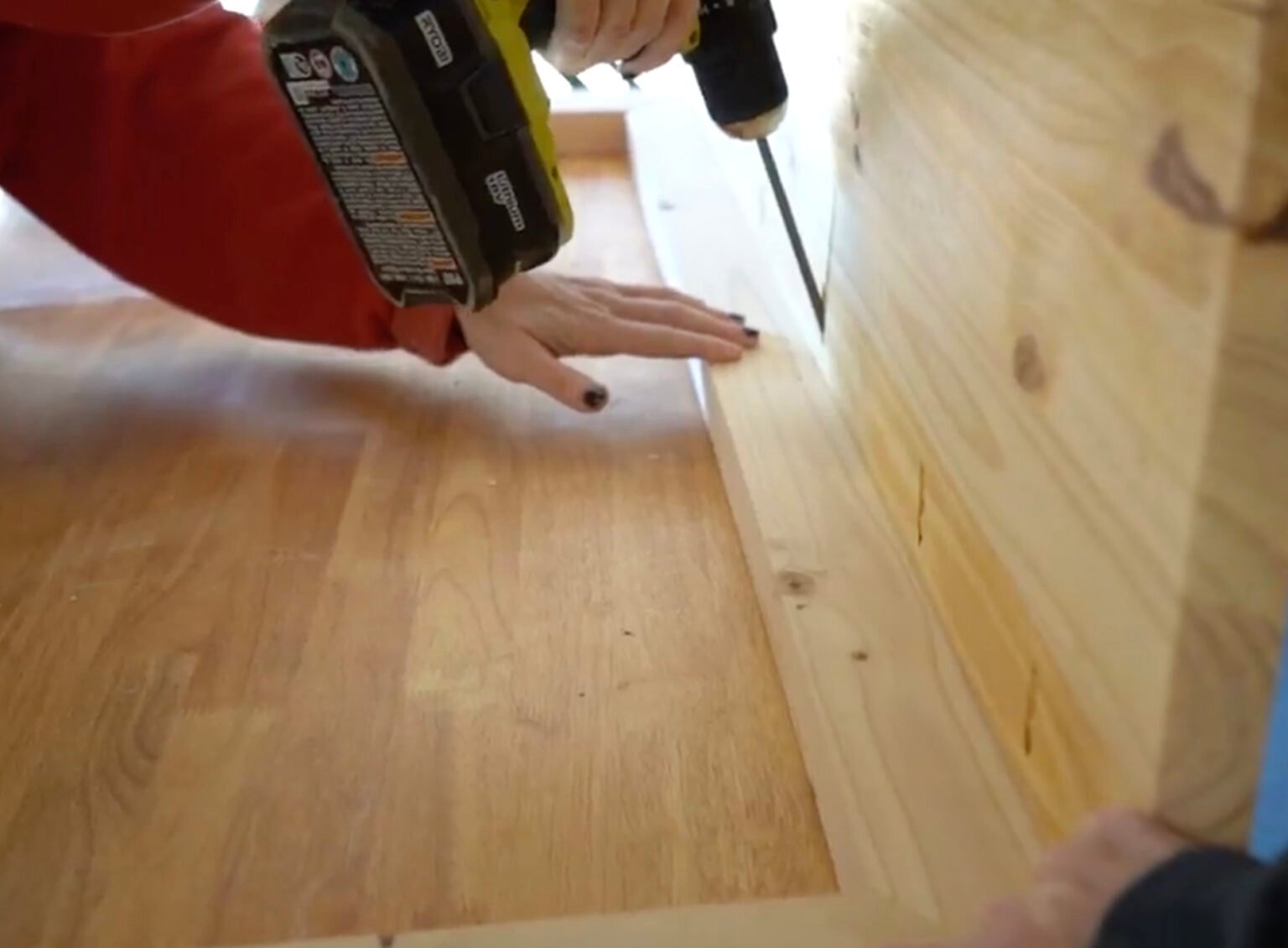 DIY Waterfall Writing Desk - Shanty 2 Chic