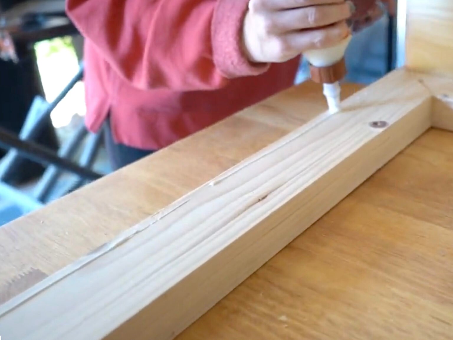 DIY Waterfall Writing Desk - Shanty 2 Chic