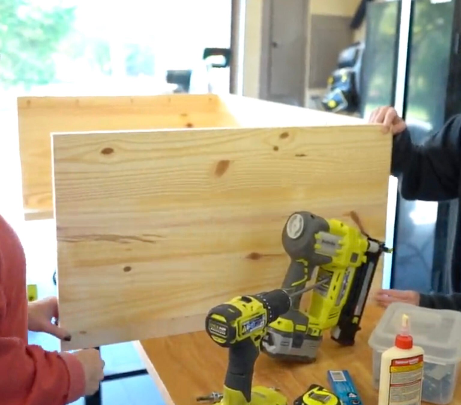 DIY Waterfall Writing Desk - Shanty 2 Chic