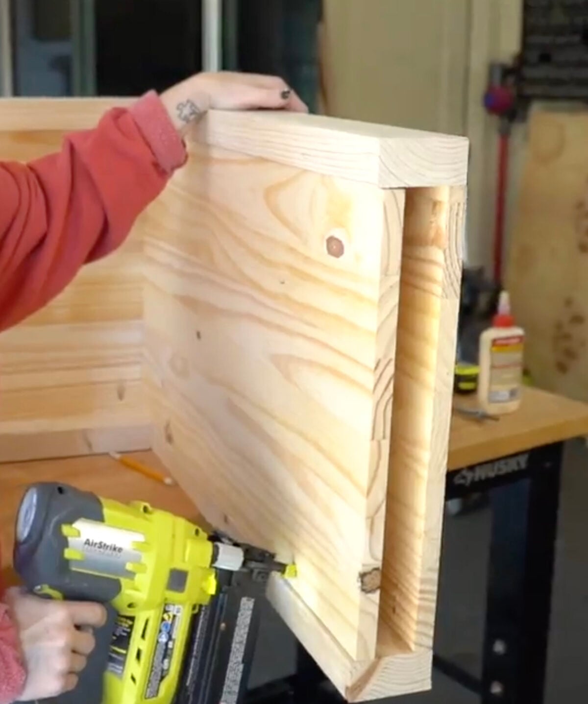 DIY Waterfall Writing Desk - Shanty 2 Chic