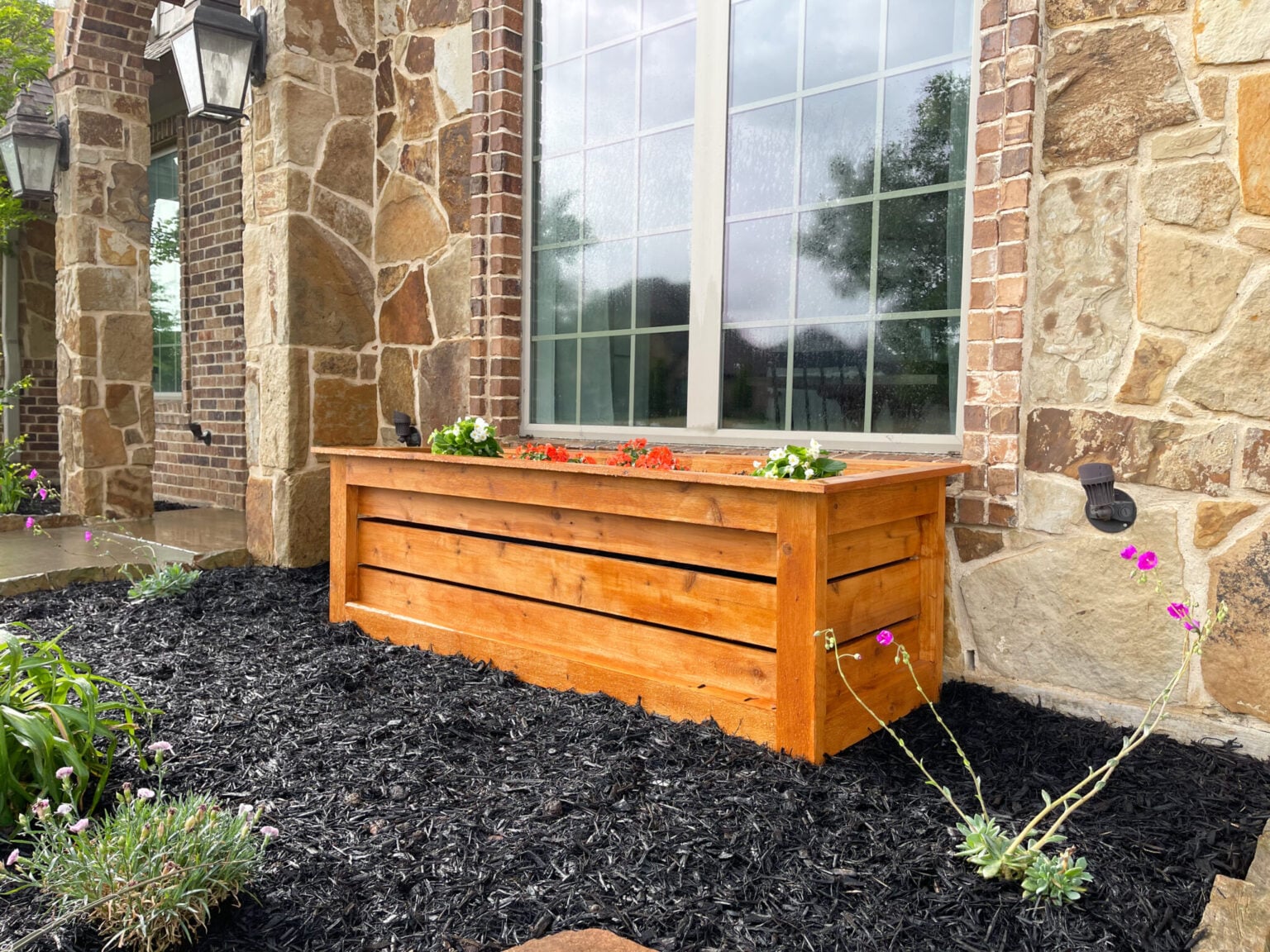 Homemade Planter Box - Free Plans - Shanty 2 Chic