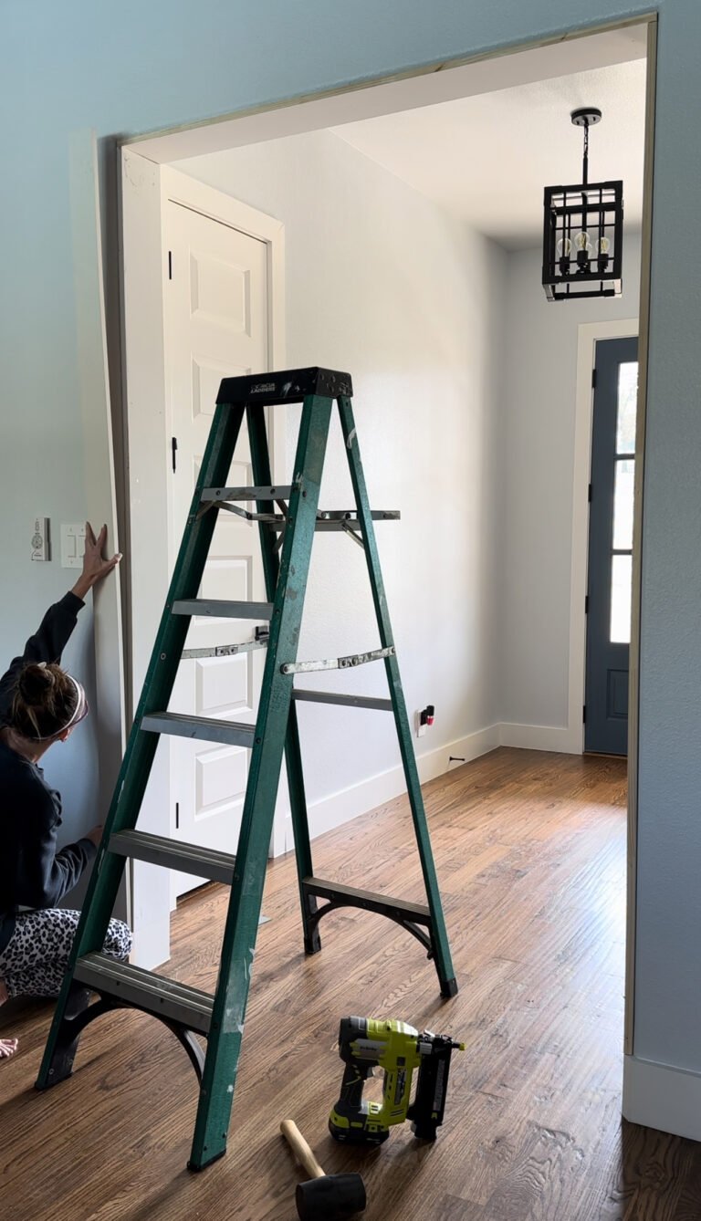 How to Case an Opening in Your Home - Shanty 2 Chic