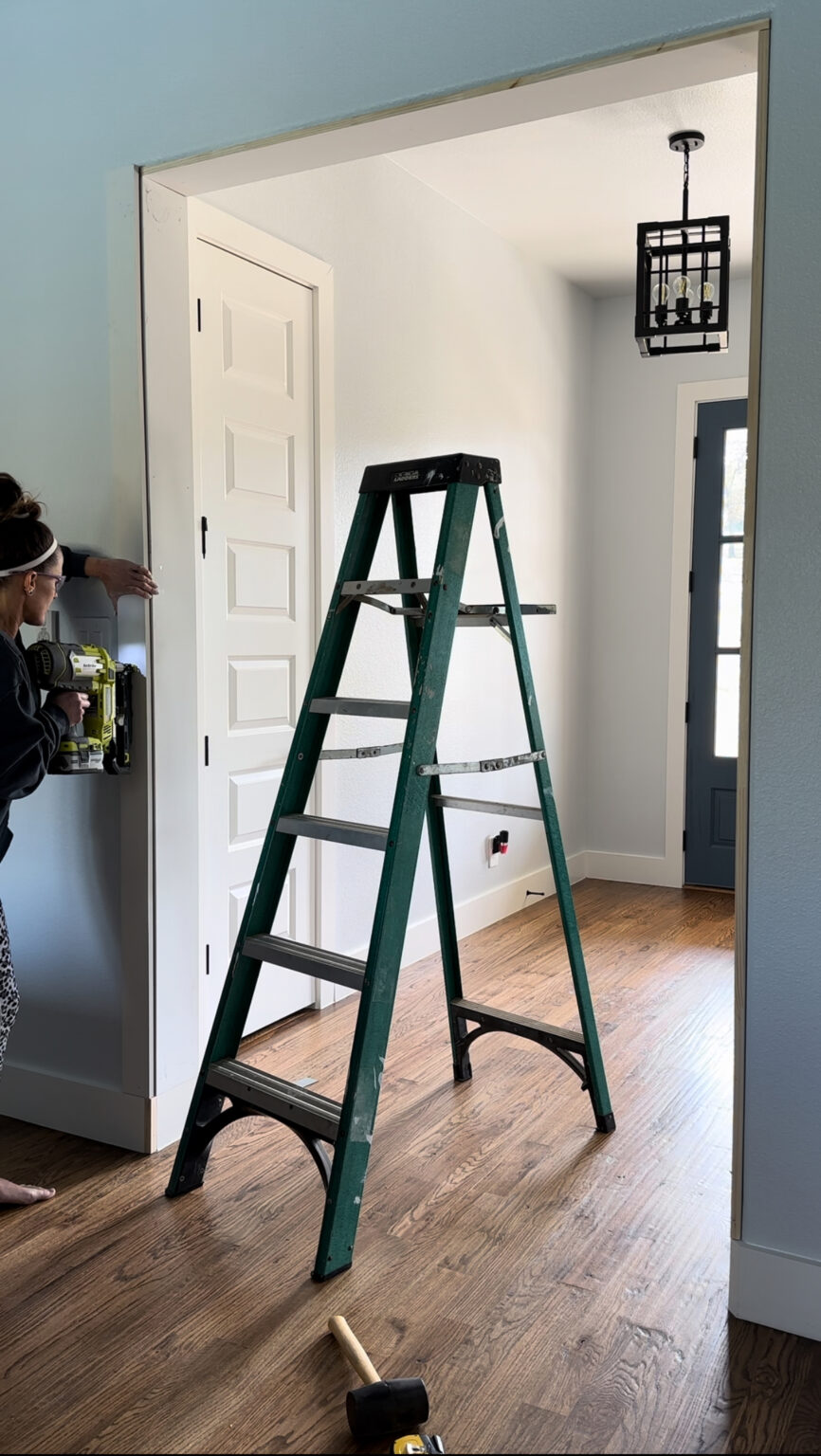 How to Case an Opening in Your Home - Shanty 2 Chic