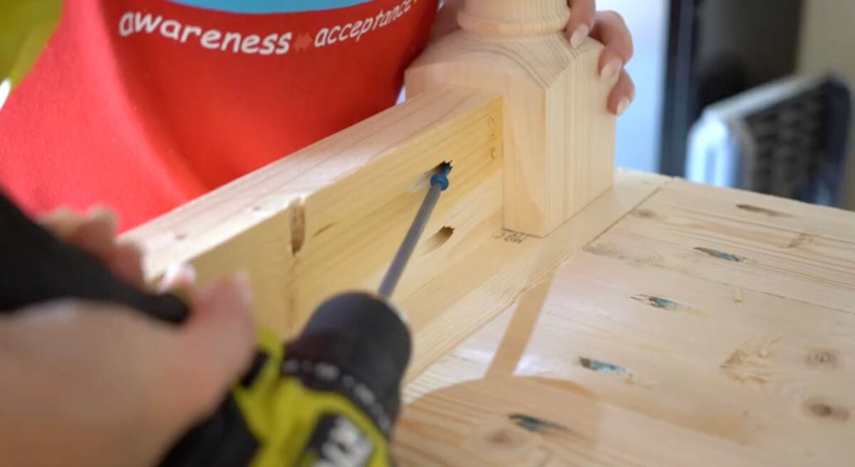 How to Build a Coffee Table with Turned Legs - Shanty 2 Chic