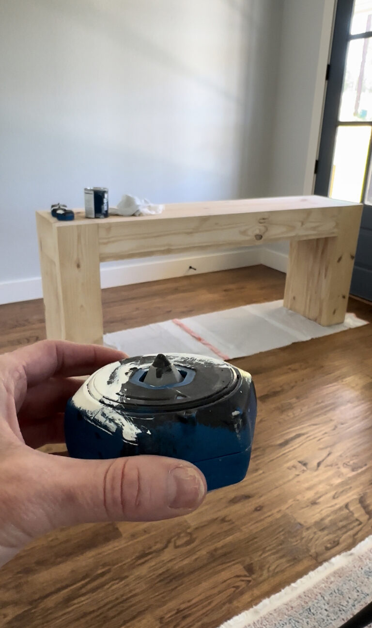 DIY Wood Console Table - Shanty 2 Chic