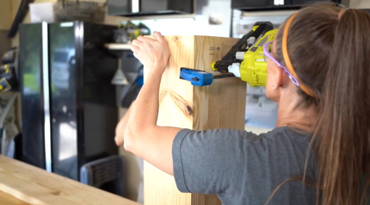 DIY Wood Console Table - Shanty 2 Chic