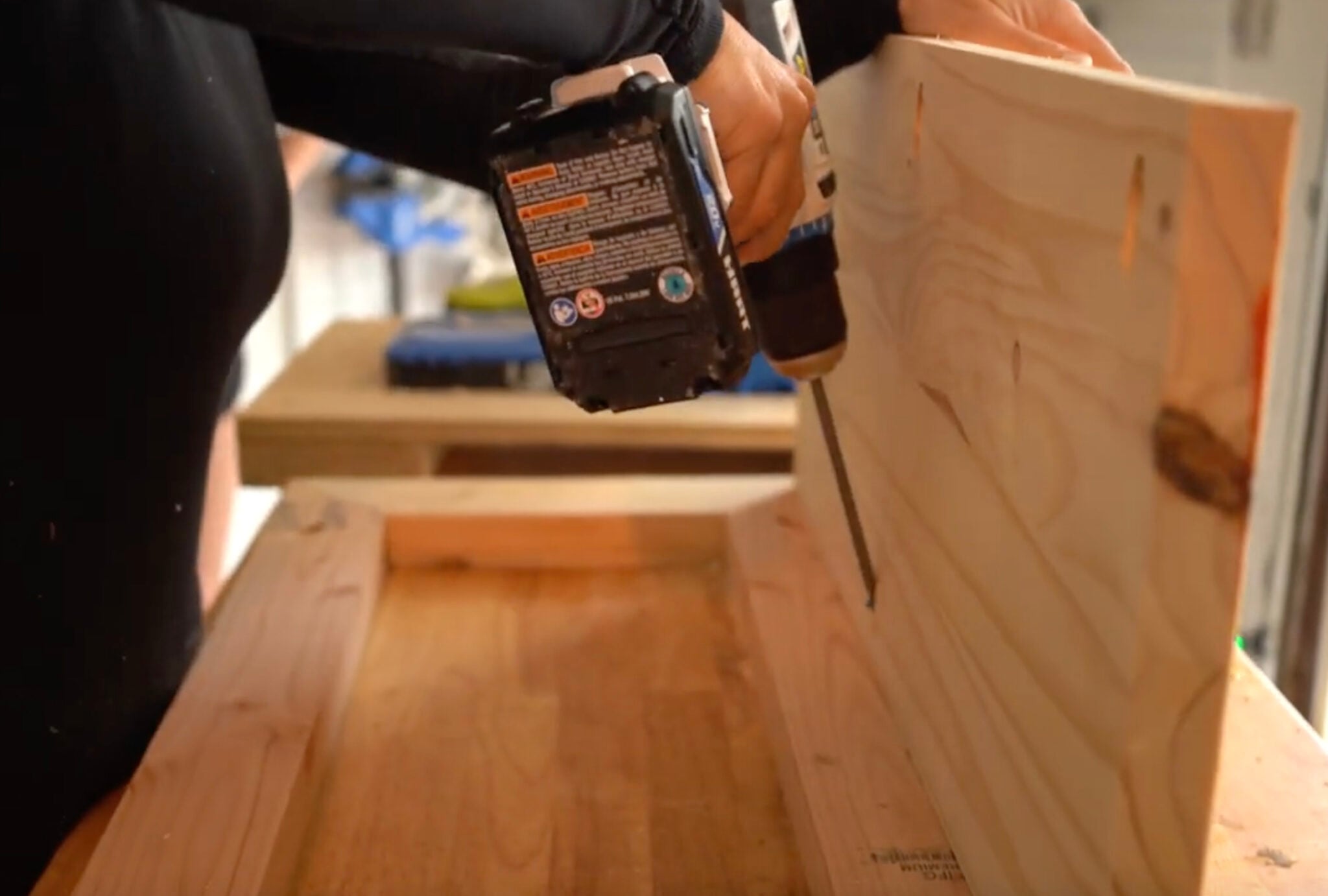 DIY Rustic Modern Nightstand - Shanty 2 Chic