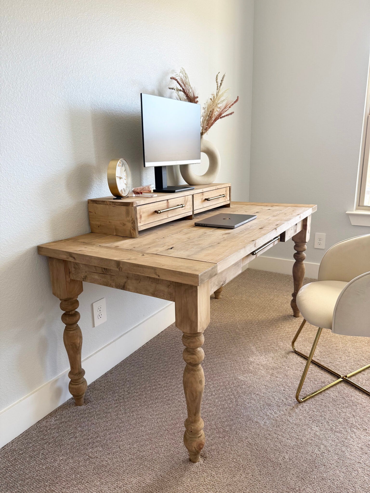 DIY Monitor Stand: Free Printable Plans and Step-by-Step Guide - Shanty ...